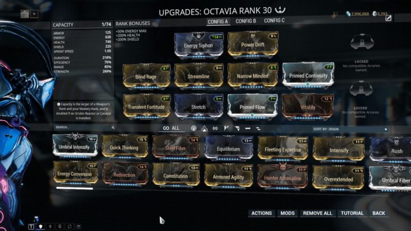 Octavia Builds Guide Warframe - Wargame-Rd