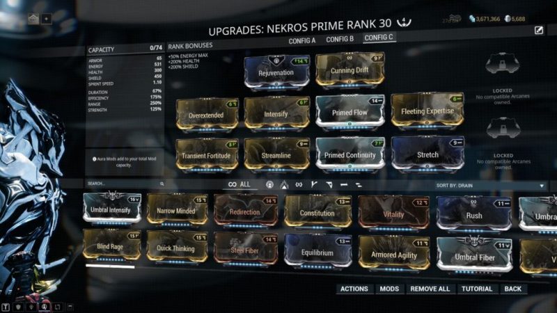 Warframe Nekros & Nekros Prime Builds Guide for 2024 - Wargame-Rd