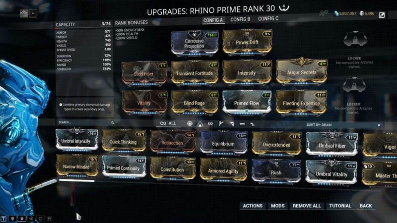 Warframe Rhino Builds Guide – Everything You Need to Know - Wargame-Rd