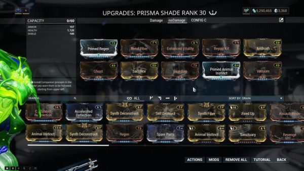 Warframe’s Sentinel Shade (How To Get Him & Best Builds) - Wargame-Rd