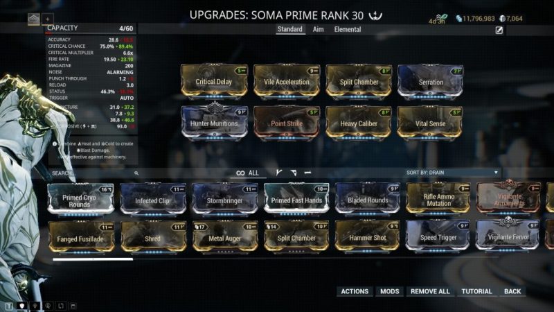 Soma Prime Builds Guide - Wargame-Rd