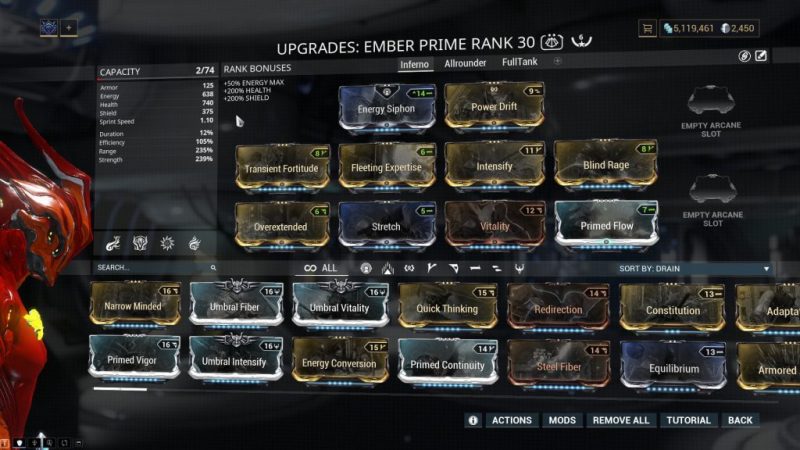 Ember Prime Builds Guide Warframe - Wargame-Rd