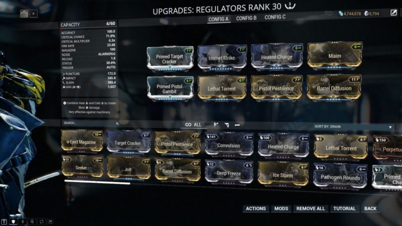 Warframe Mesa Build Guide Wargame Rd