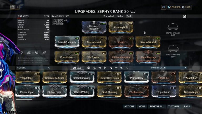A Complete Guide to Zephyr Prime Warframe - Wargame-Rd