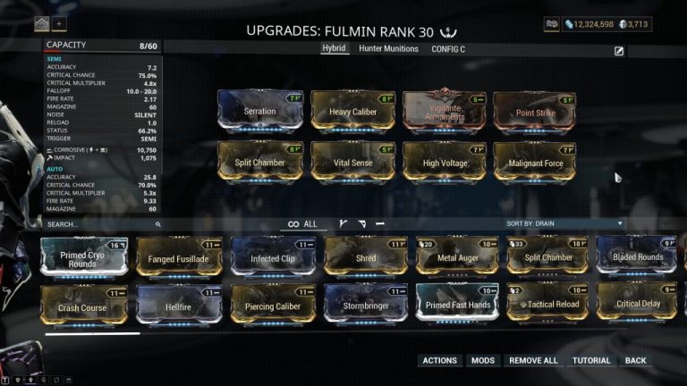Warframe Fulmin Builds Guide - Best Fulmin Builds - Wargame-Rd