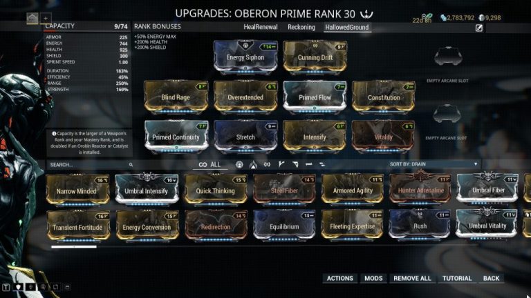 Oberon Prime Builds Guide - Warframe - Wargame-Rd
