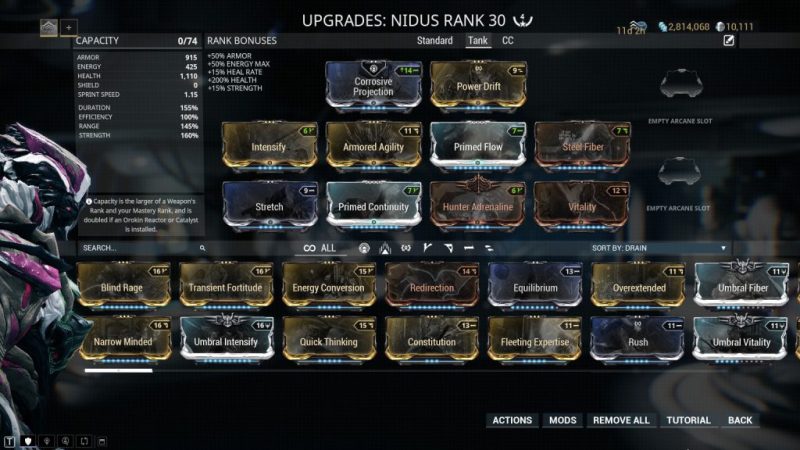 Nidus Builds Guide - Warframe - Wargame-Rd