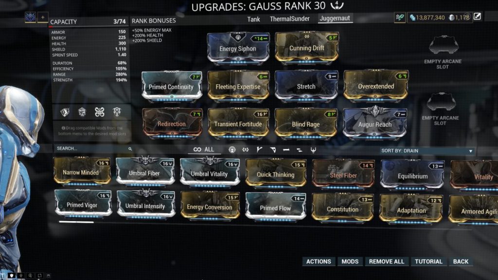 Popular Gauss Builds of All Time - Wargame-Rd