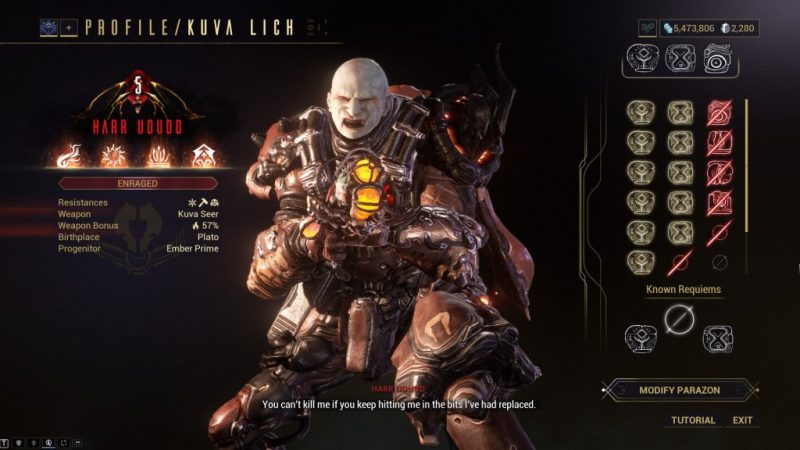 Kuva Lich Warframe: Easy In-Game Guide - Wargame-Rd