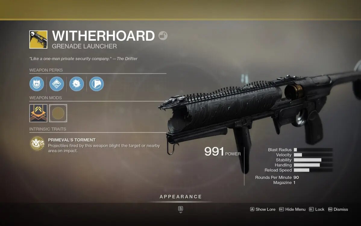 Guide to Earning the Witherhoard Catalyst in Destiny 2 - Wargame-Rd