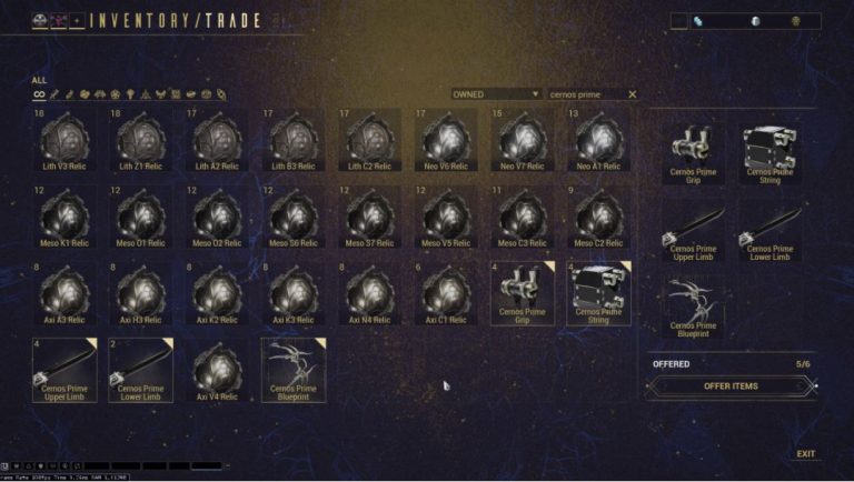 Easy Guide: Trade, Buy and Sell Items in Warframe - Wargame-Rd